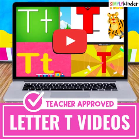 Teacher Approved Videos Letter T Simply Kinder