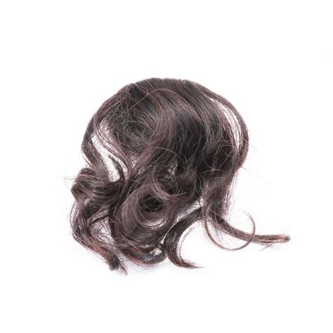 Wispy Side Bangs Ponytail