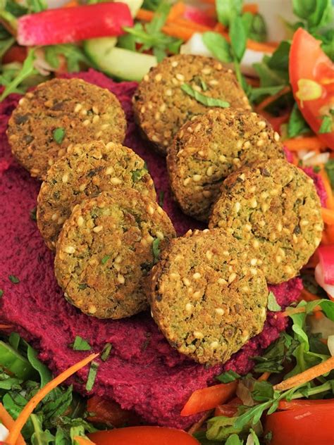 Pea And Mint Baked Falafel Recipes Moorlands Eater