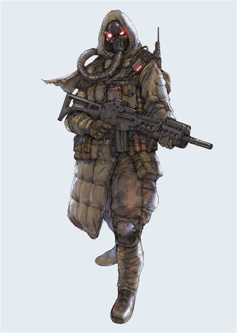 Game Concept Artist Post Apokalypse Postapokalyptisch Charakterdesign