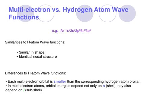 Ppt Multi Electron Atoms Powerpoint Presentation Free Download Id