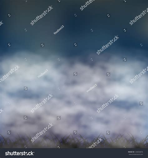 Fog Background Vector Illustration Vector De Stock Libre De Regalías