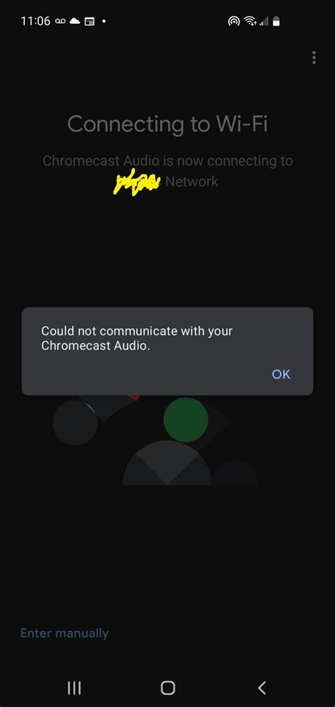 Chromecast Audio Cant Connect R Chromecast