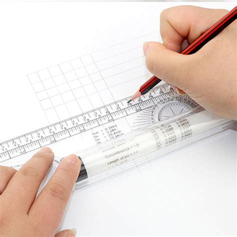 Multi Purpose Rolling Ruler For Drawing Angle Para Grandado
