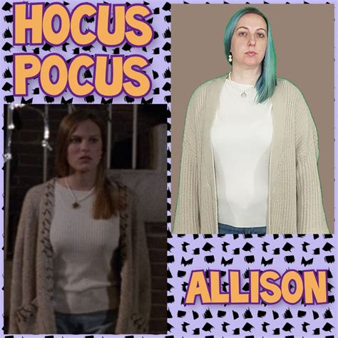 Hocus Pocus Allison Hocus Pocus Costume Movie Character Outfits