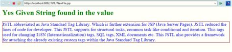 Jstl In Java How Does Jstl Work In Java With Examples