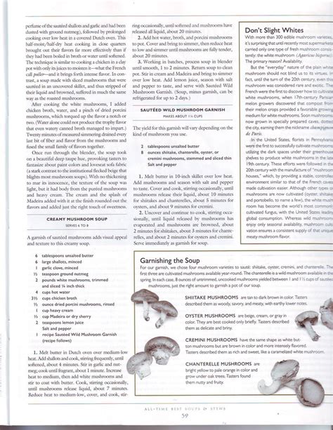 Mushroom Identification Chart
