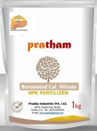 Boronated Calcium Nitrate Fertilizer 1kg For Agriculture Use At ₹ 87