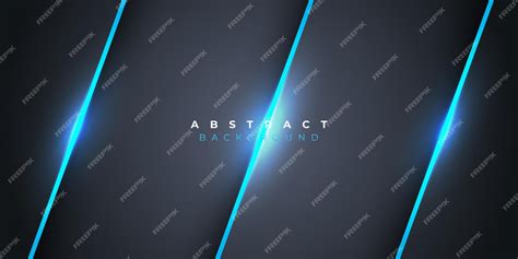 Premium Vector Abstract Blue Technology Background Design Vector