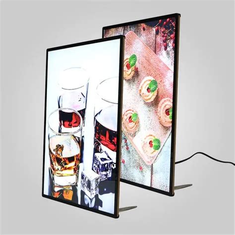 A3 Lighting Boxes Ultra Thin Ultrathin Led Crystal Light Box Banner Light Box Wall Exhibit