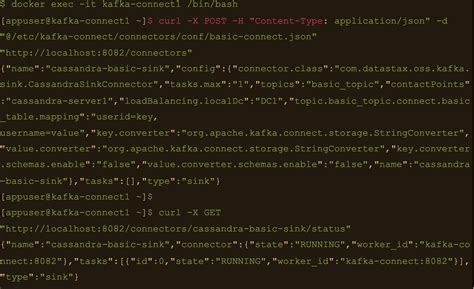 getting started with kafka cassandra connector digitalis