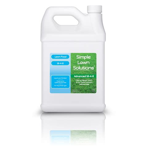 16 4 8 Liquid Lawn Food Fertilizer 1 Gallon Simple Lawn Solutions