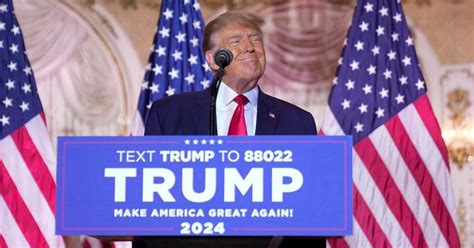 Donald Trump Si Ricandida Con Me Lamerica Tornerà Grande