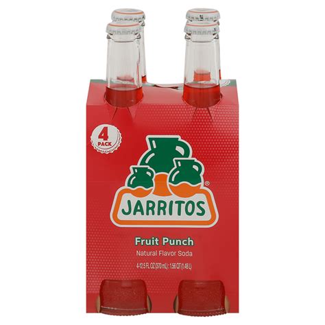 Jarritos Soda Fruit Punch 4 Pack 125 Fl Oz Delivery Or Pickup Near