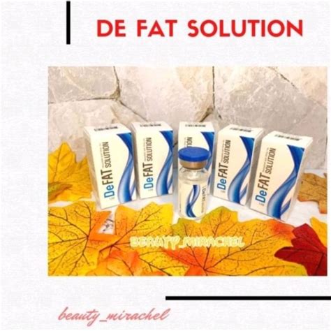 Jual Defat Solution Slimming De Fat Solution Shopee Indonesia