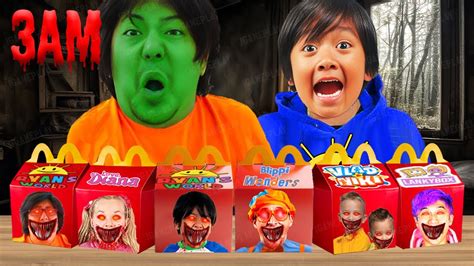 DON T ORDER THESE CURSED HAPPY MEALS AT 3AM RYAN S WORLD BLIPPI