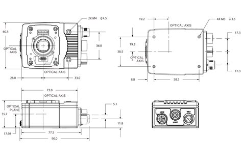 External Dimensions Melsensor Vision Sensor Products Mitsubishi