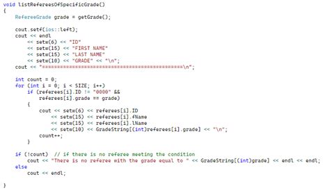 Solved In C The Code Is Written In The Struct Sreferee