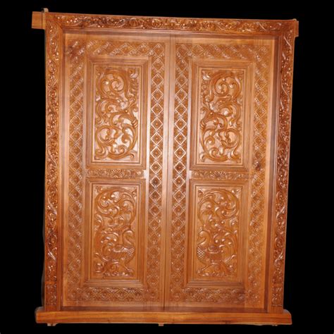 Teak Wood Carved Door At Best Price In Bengaluru By Natesans Arts Id