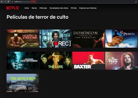 100 códigos de Netflix ocultos películas y series secretas