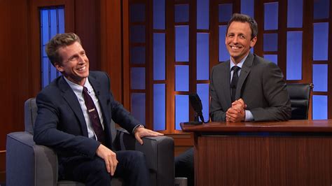 Watch Late Night With Seth Meyers Interview Josh Meyers Interview