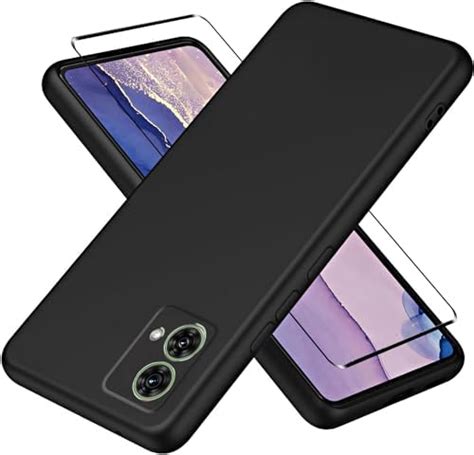 WRTBS Funda Para Motorola Edge 40 Neo Case Con Mica De Vidrio Cristal