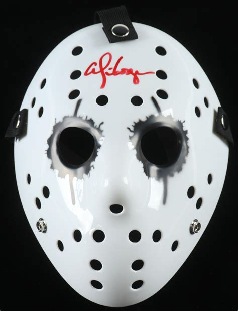 Alice Cooper Signed Custom Friday The 13th Jason Mask Beckett