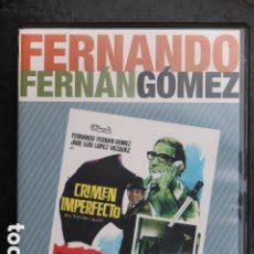 Dvd Crimen Imperfecto Fernando Fernán Gómez Compra Venta En