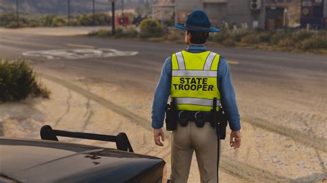 High Vis Vest Male And Female Fivem And Sp Troopercorentin