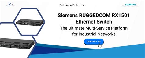 Ruggedcom Rx1501 Ethernet Switch Multi Service Platform