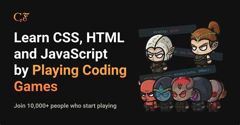 Learn Css Html And Javascript By Playing Coding Games Rfrontend