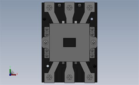 Sc N5p型交流接触器[sc N5p] Solidworks 2018 模型图纸下载 懒石网