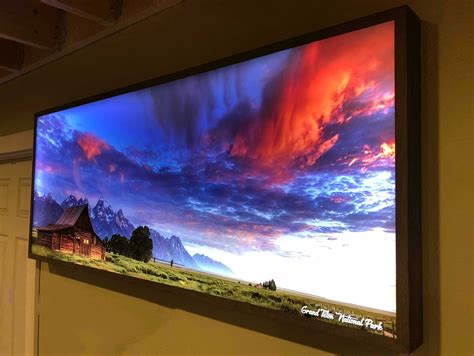 LED Lighted Wall Art Back Lit Pictures More