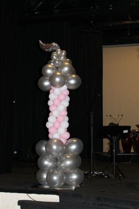 Princess Castle Balloon Column