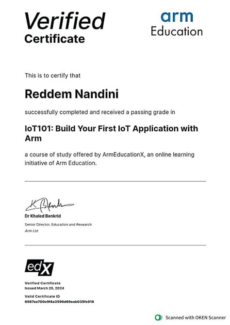 Iot Edx Arm Iotdeveloper Embeddedsystems Certification Reddem