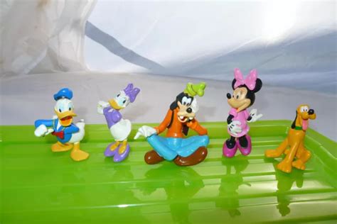 Disney Minnie Mouse Figures Goofy Pluto Donald Daisy Duck Pvc China £12