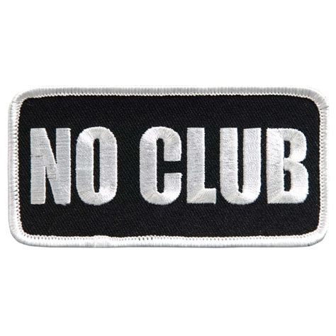 Hot Leathers 4 No Club Patch Ppl9439 Milwaukee Motorcycle Clothing Co