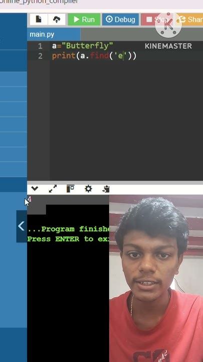 Python Find Function Problemsolvingintamil Learnpythonintamil Coding