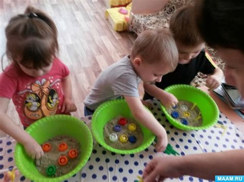 Игры с песком с детьми раннего возраста (2 фото). Воспитателям детских ...