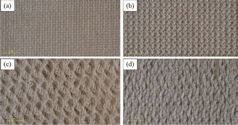 Warp Knitted Spacer Fabric Surface Structures A Chain Inlay B Download Scientific Diagram