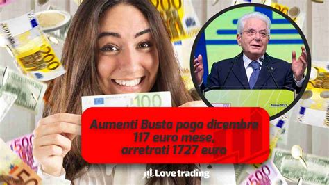 Aumenti Busta Paga A Tutti E Arretrati Fino A Gioia Per Tutti
