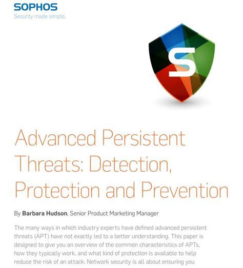 Apt Advanced Persistent Threats Part 1 Definition It Security
