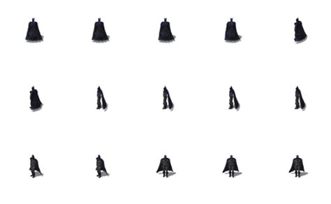 Title Sprites Of Betman Type Animated Isometric 2d Sprites Directions