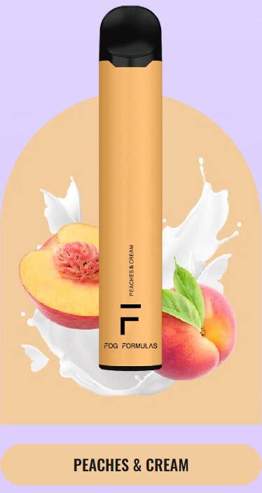 Disposable Device Fog Formulas Peaches And Cream