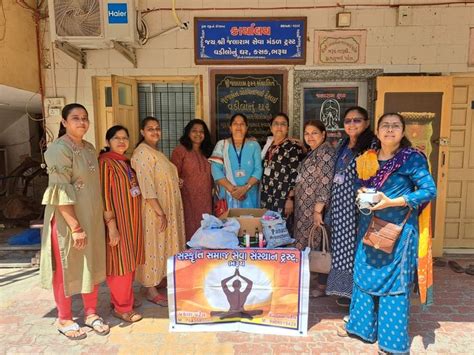 Bharuchna Samaj Seva Sansthan Trust Distributed Swadeshi Kits At Kasak