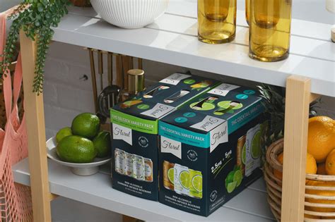 Variety Packs Floral Beverages
