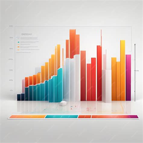 Premium Photo Graph Diagram Financial Chart Data Visualization Bar