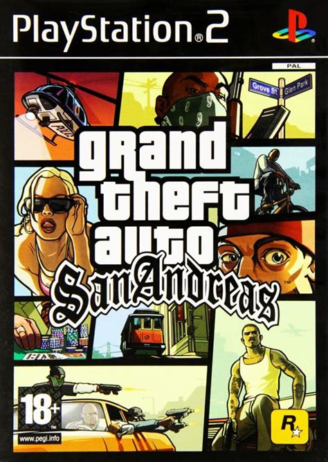Grand Theft Auto San Andreas Cover Or Packaging Material Mobygames