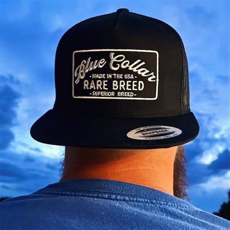 Blue Collar Rare Breed Patch Lineman Patch Blue Collar Patch Etsy