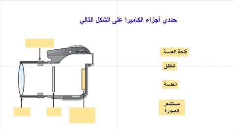 أجزاء الكاميرا Online Exercise For Live Worksheets